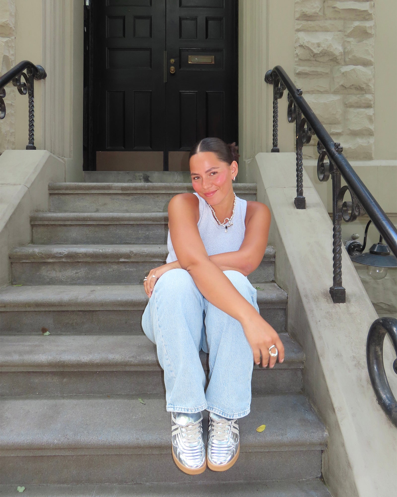 MADRID Silver Low-Top Sneaker | Women's Sneakers – Steve Madden