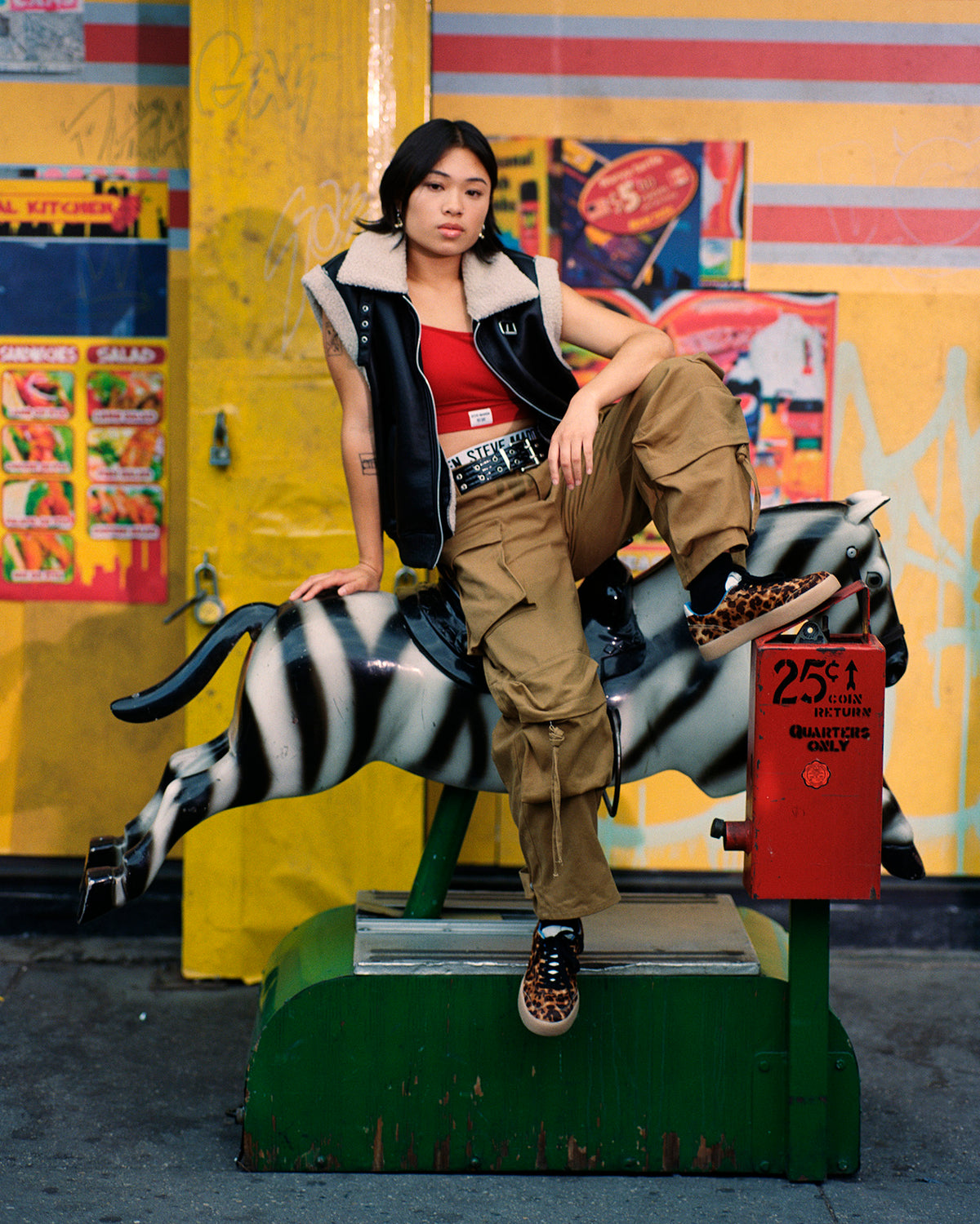 DUO Khaki Women's Utility Cargo Pants – Steve Madden