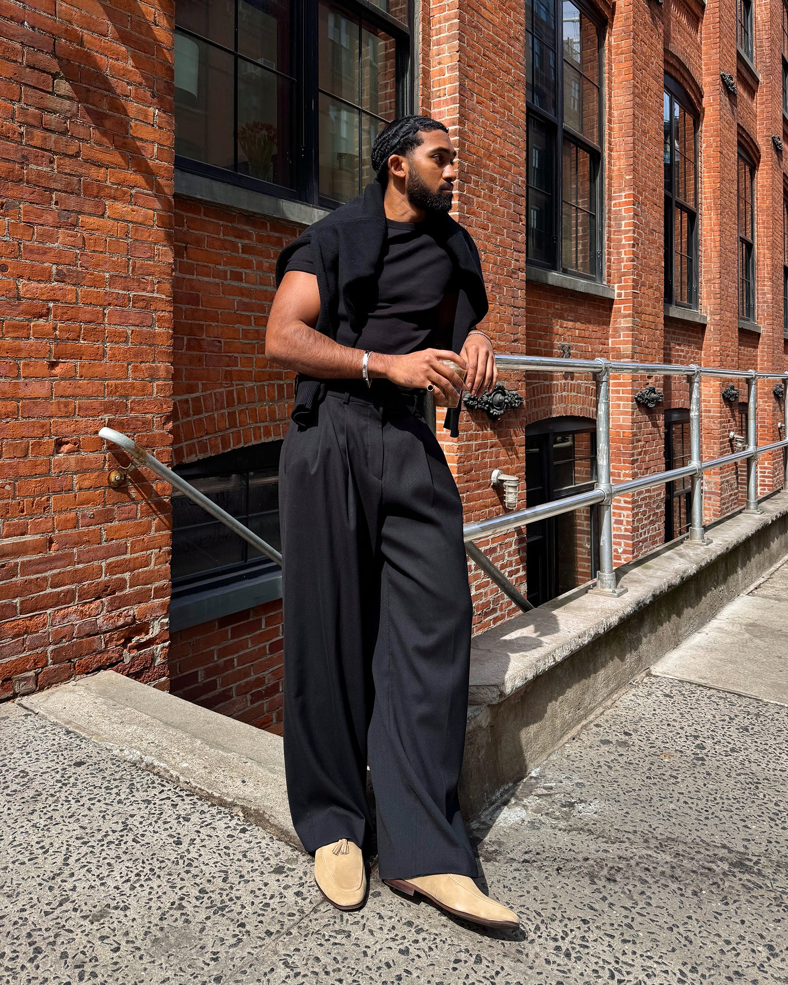 ONDRE Sand Suede Tassel Slip-On Men's Loafer – Steve Madden