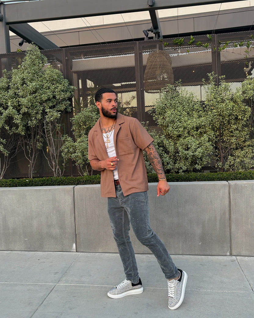 ICEBOX Silver Multi Men's Low-Top Lace-Up Sneaker – Steve Madden