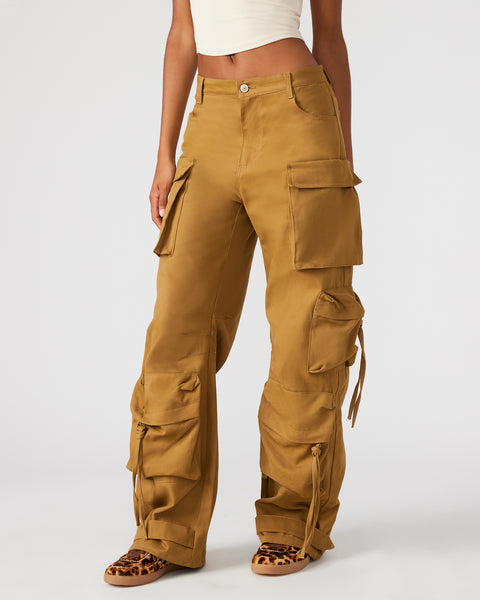 DUO Pant Khaki | Women's Utility Cargo Pants – Steve Madden