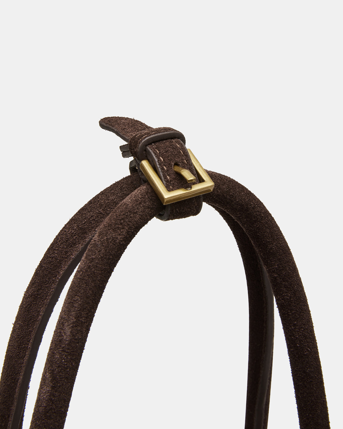 HEIDEE Bag Brown Suede | Women's Shoulder Strap Tote Handbag – Steve Madden