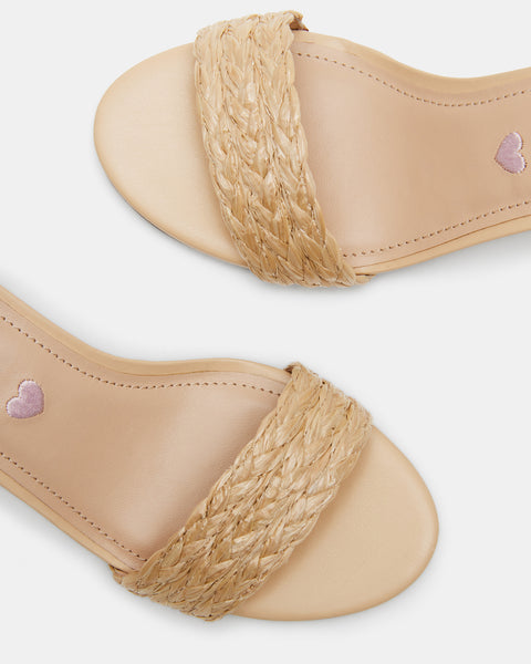 Kids' CARRSON Raffia | Girls' Dress Shoes – Steve Madden