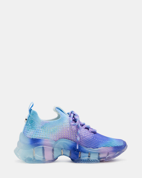 Kids' MISS Blue Multi Low-Top Lace-Up Sneakers | Girls' Shoes – Steve ...