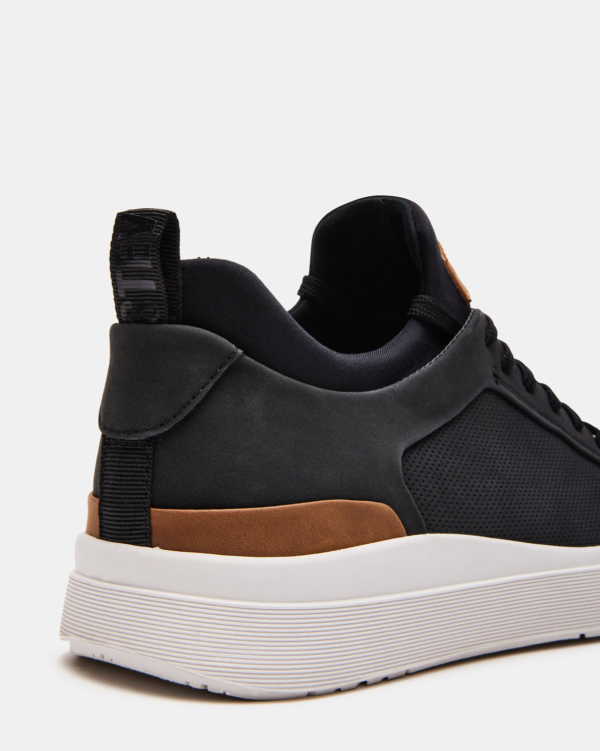 DACK Black Men's Lace-Up Sneakers – Steve Madden