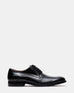DAYMIN Black Leather Lace-Up Dress Shoe | Men's Dress Shoes – Steve Madden