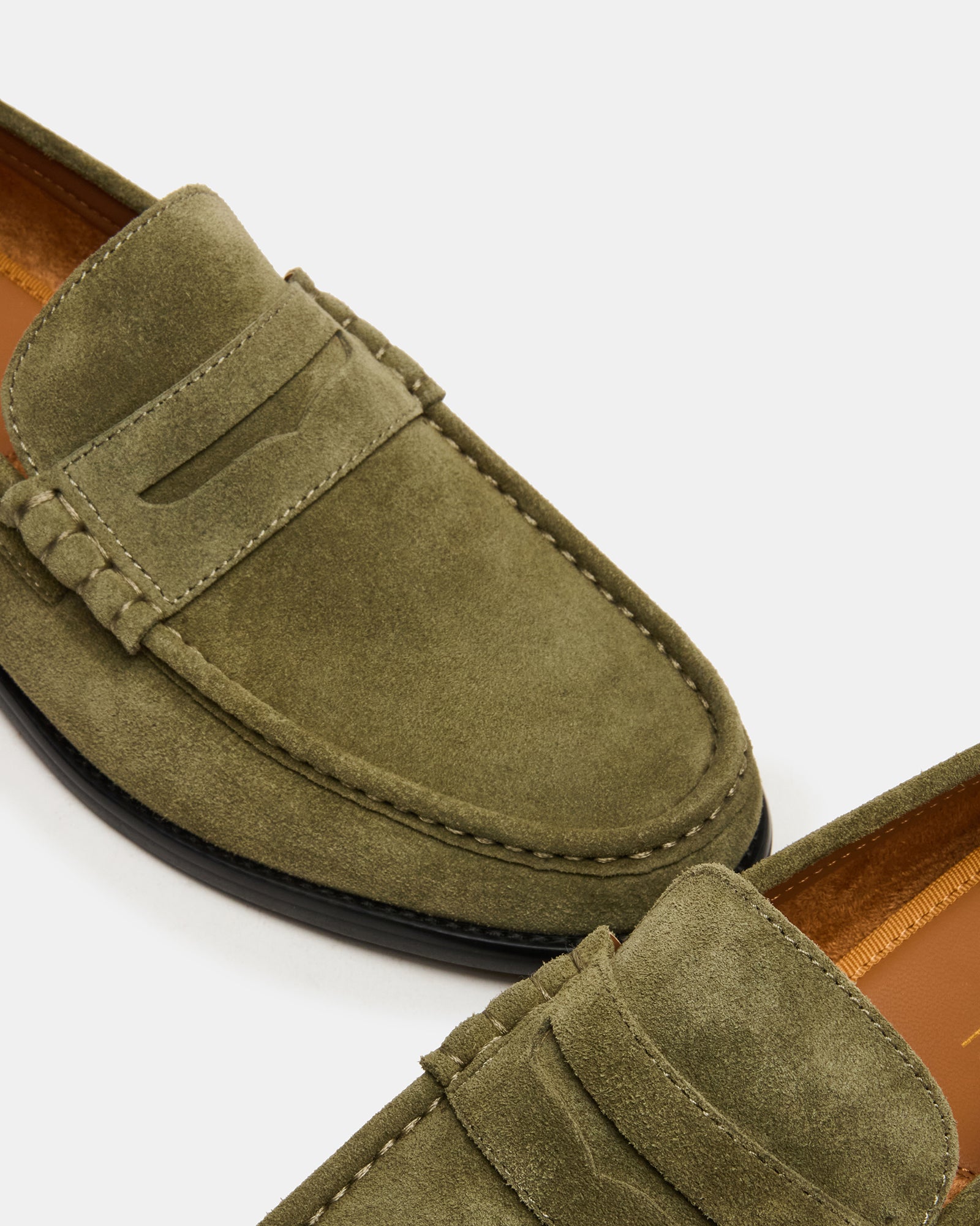 HUCKLE Green Suede Slip-On Men's Loafer – Steve Madden