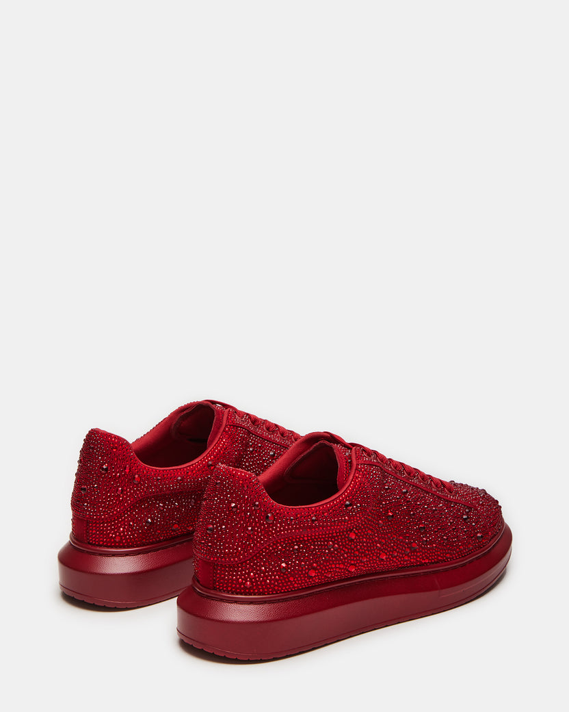 ICEBOX Red Multi Men's Low-Top Lace-Up Sneaker – Steve Madden