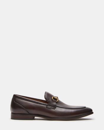 JAYSHAN Brown Leather Men's Dress Loafer – Steve Madden