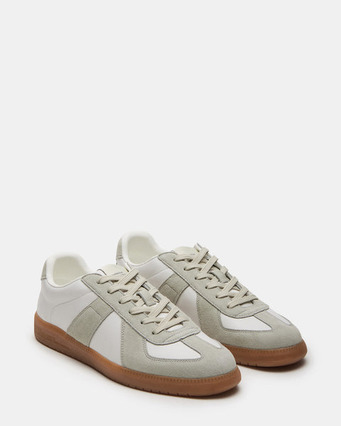 DIXON White Multi Low-Top Panel Sneaker | Men's Sneakers – Steve Madden