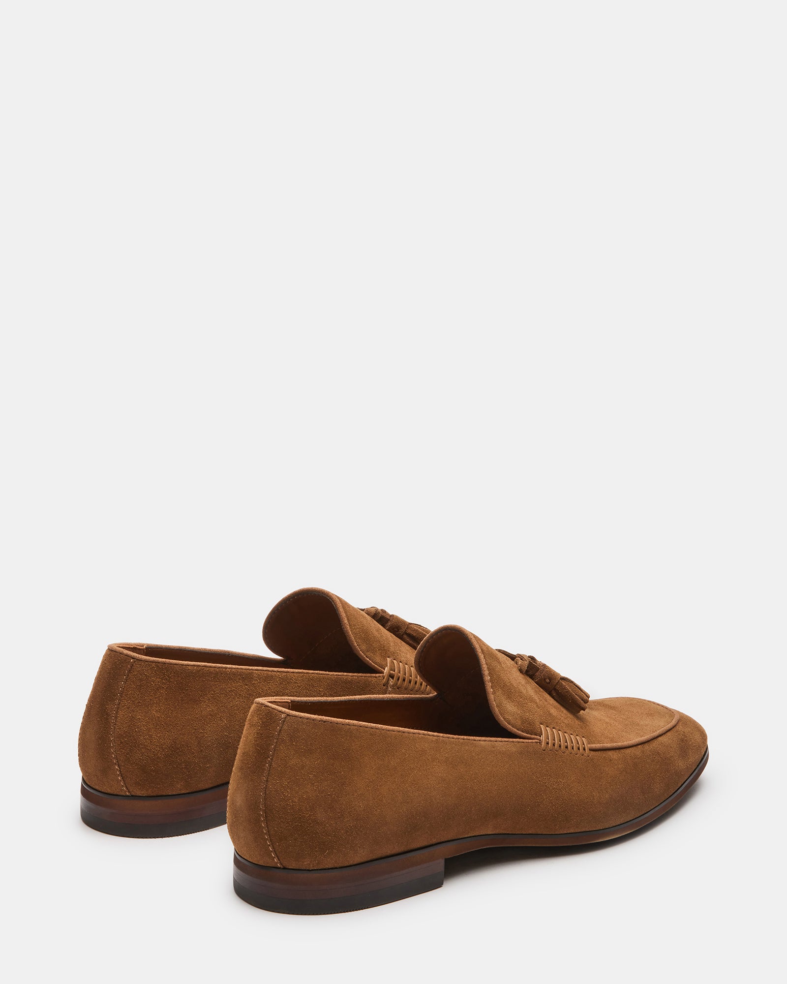 ONDRE Tan Suede Tassel Loafer | Men's Dress Shoes – Steve Madden