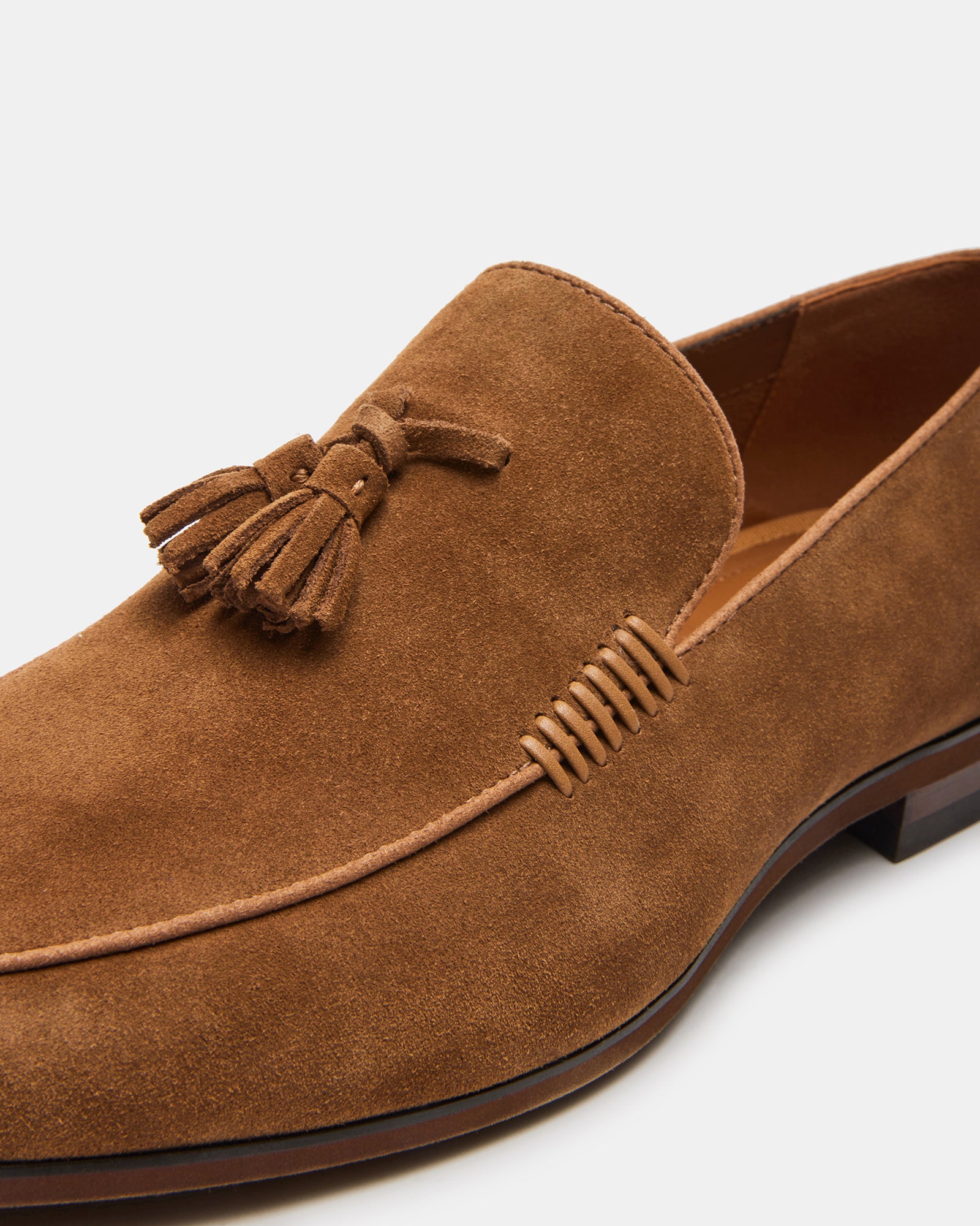 ONDRE Tan Suede Tassel Loafer | Men's Dress Shoes – Steve Madden