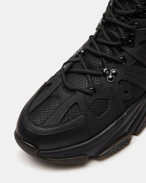 PONDER Black Multi High-Top Lace-Up Sneaker | Men's Sneakers – Steve Madden