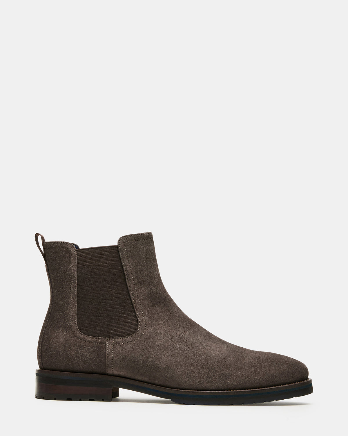 SYRE Dark Grey Suede Men's Chelsea Ankle Boot – Steve Madden
