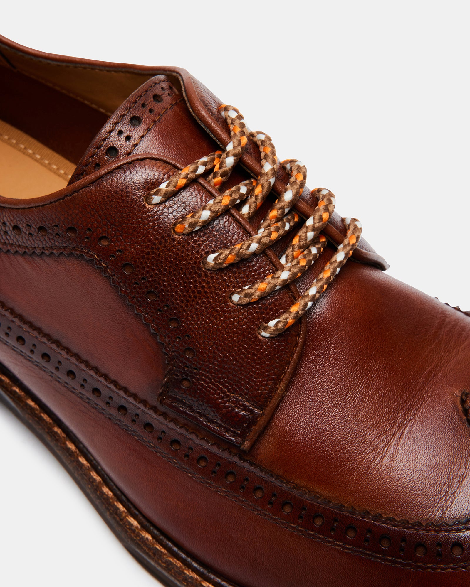 XAVION Tan Leather Lace-Up Dress Shoe | Men's Dress Shoes – Steve Madden