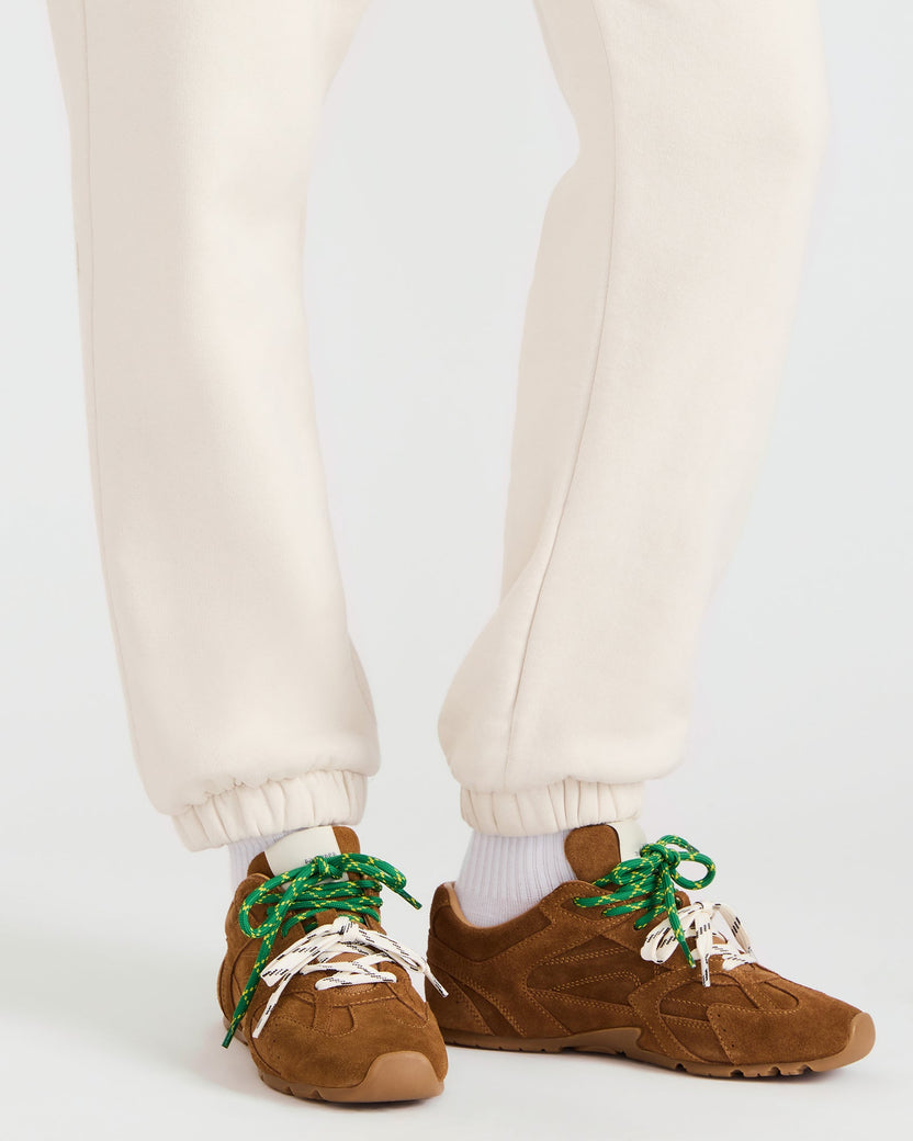 AZIEL Camel Suede Low-Top Lace-Up Women's Sneakers – Steve Madden