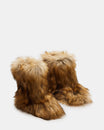 BEASTIE Tan Multi Faux Fur Bootie | Women's Booties – Steve Madden