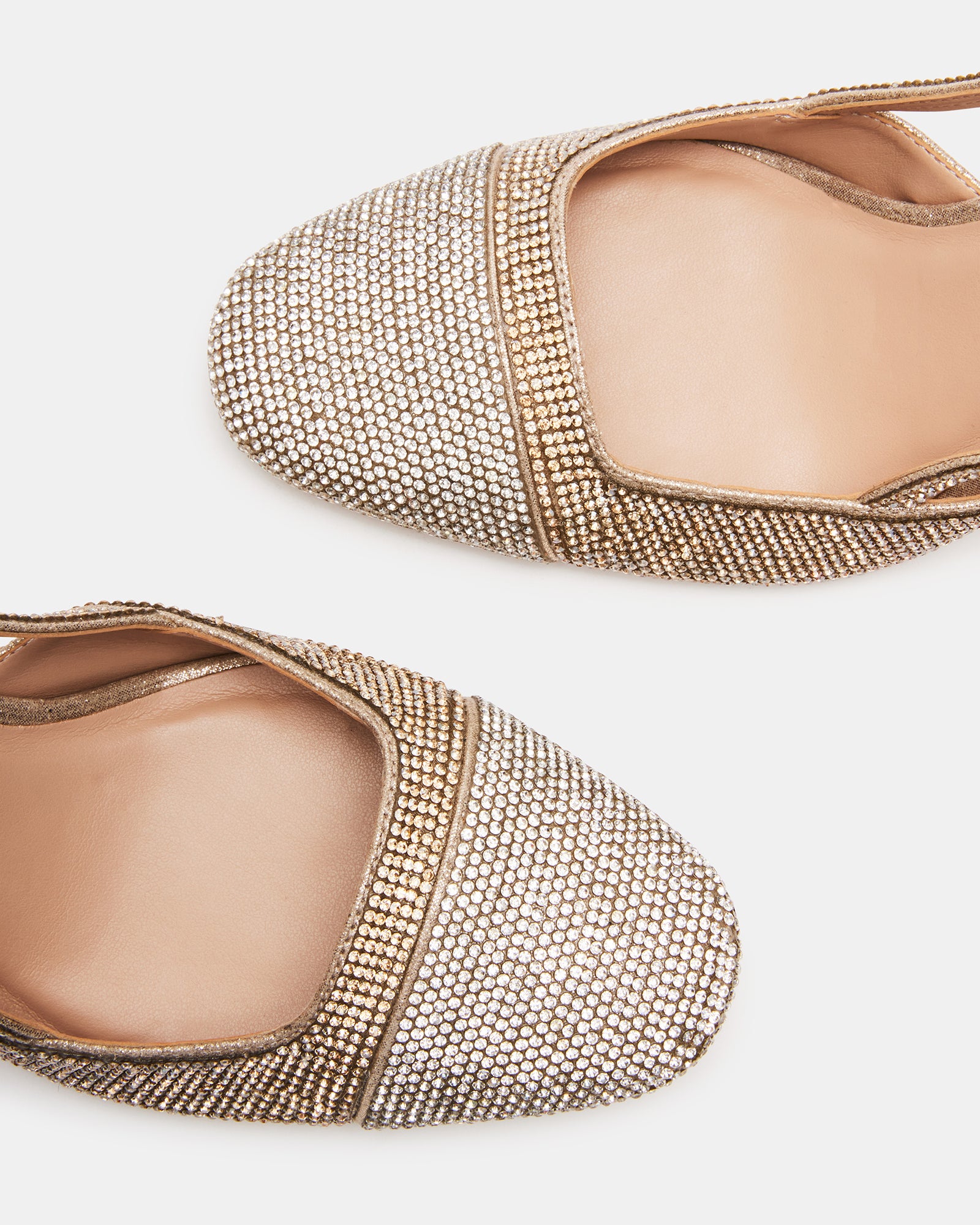 BECKA Rhinestones Slingback Block Heel Pump | Women's Heels – Steve Madden