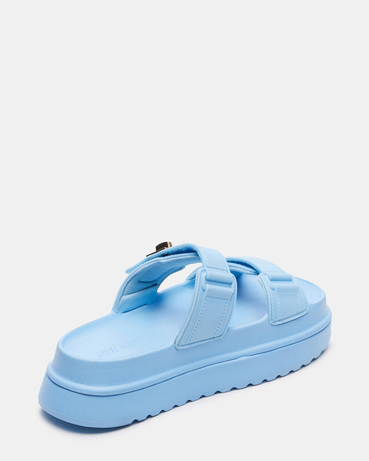 BIGSCHMONA JELLY Light Blue Women's Platform Slide Sandal – Steve Madden