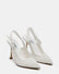 BRI White Lace Slingback Pump Heel | Women's Heels – Steve Madden