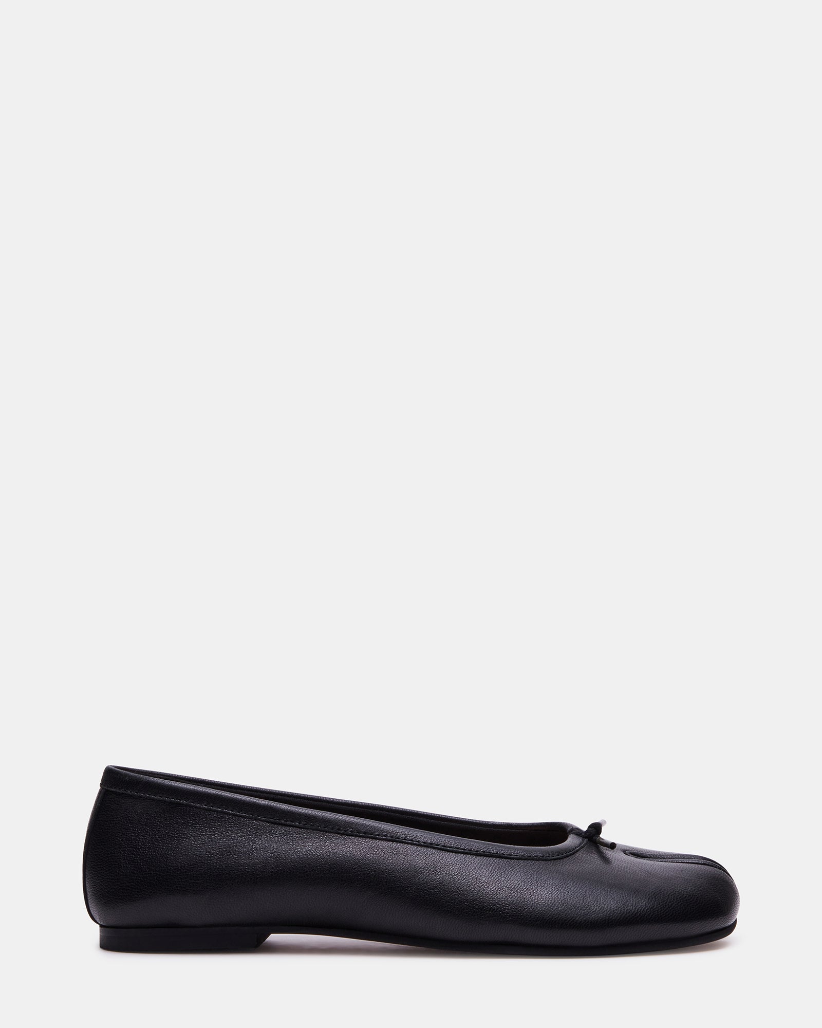 CALICO Black Leather Split Toe Tabi Women's Ballet Flat – Steve Madden