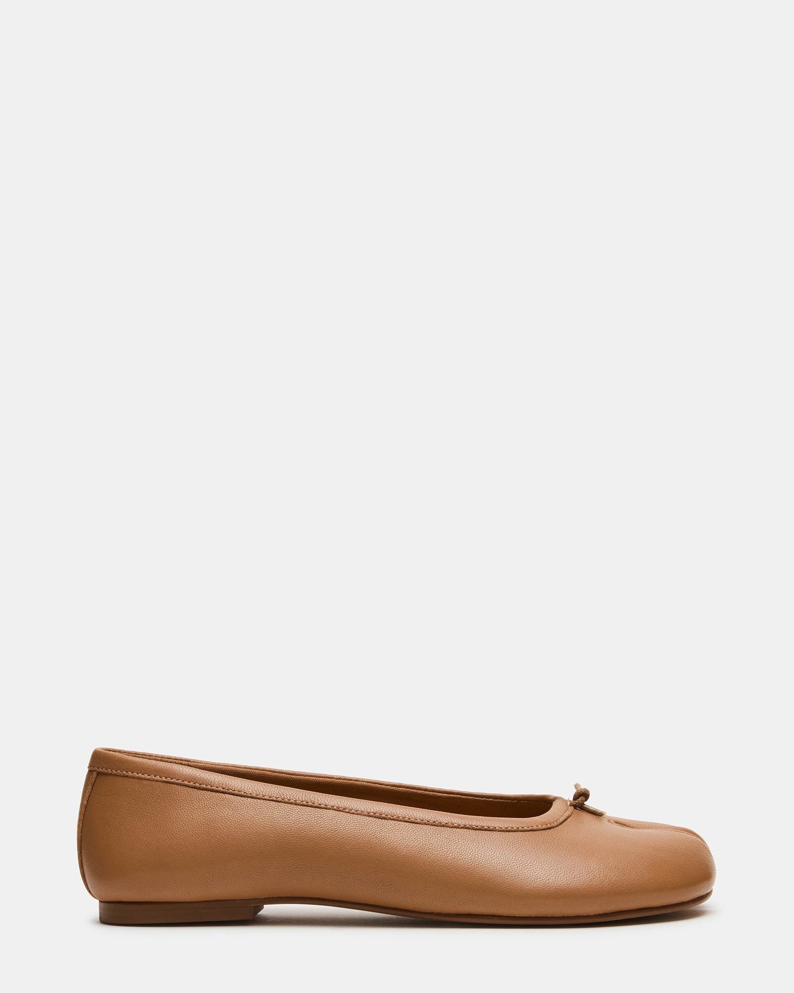 CALICO Tan Leather Split Toe Tabi Women's Ballet Flat – Steve Madden