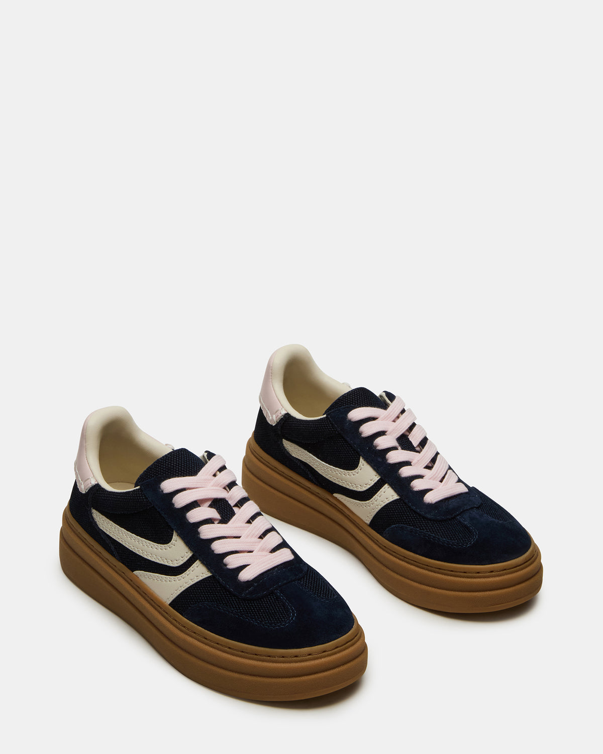 DODGE Navy Low-Top Platform Women's Sneaker – Steve Madden