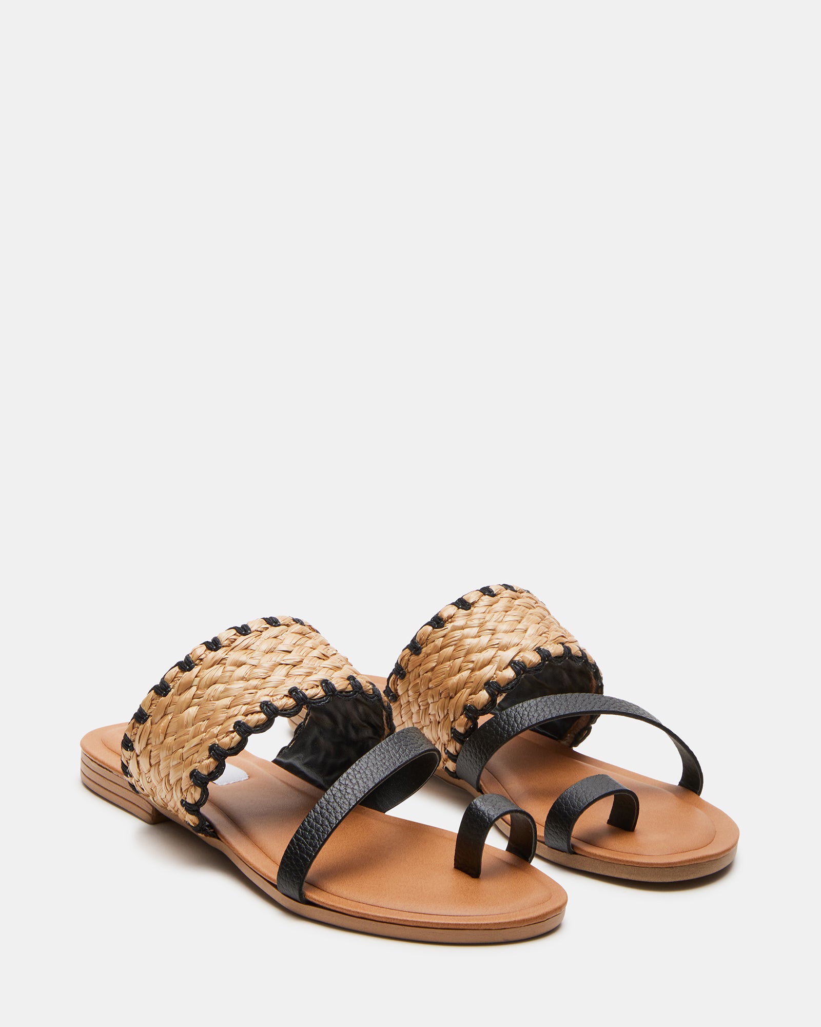 GONDOLA Black Multi Strappy Sandal | Women's Sandals – Steve Madden