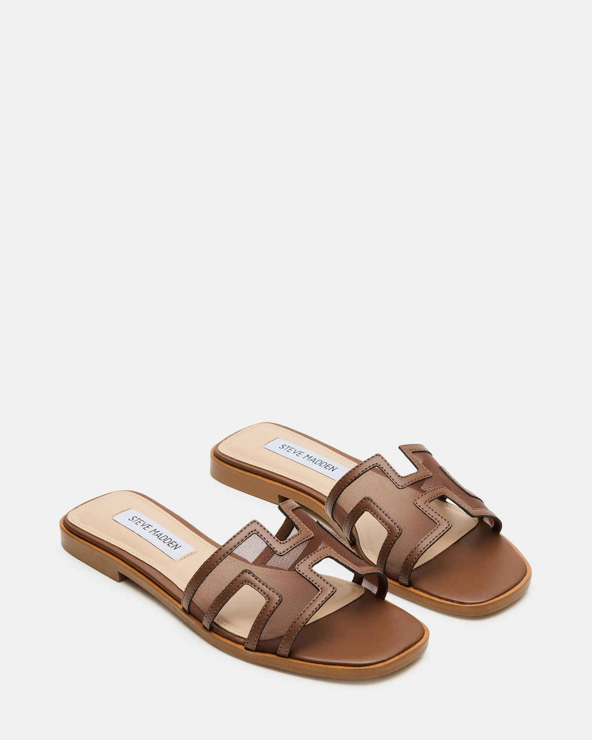 HADYN Mesh Brown Women's Designer Sandal – Steve Madden