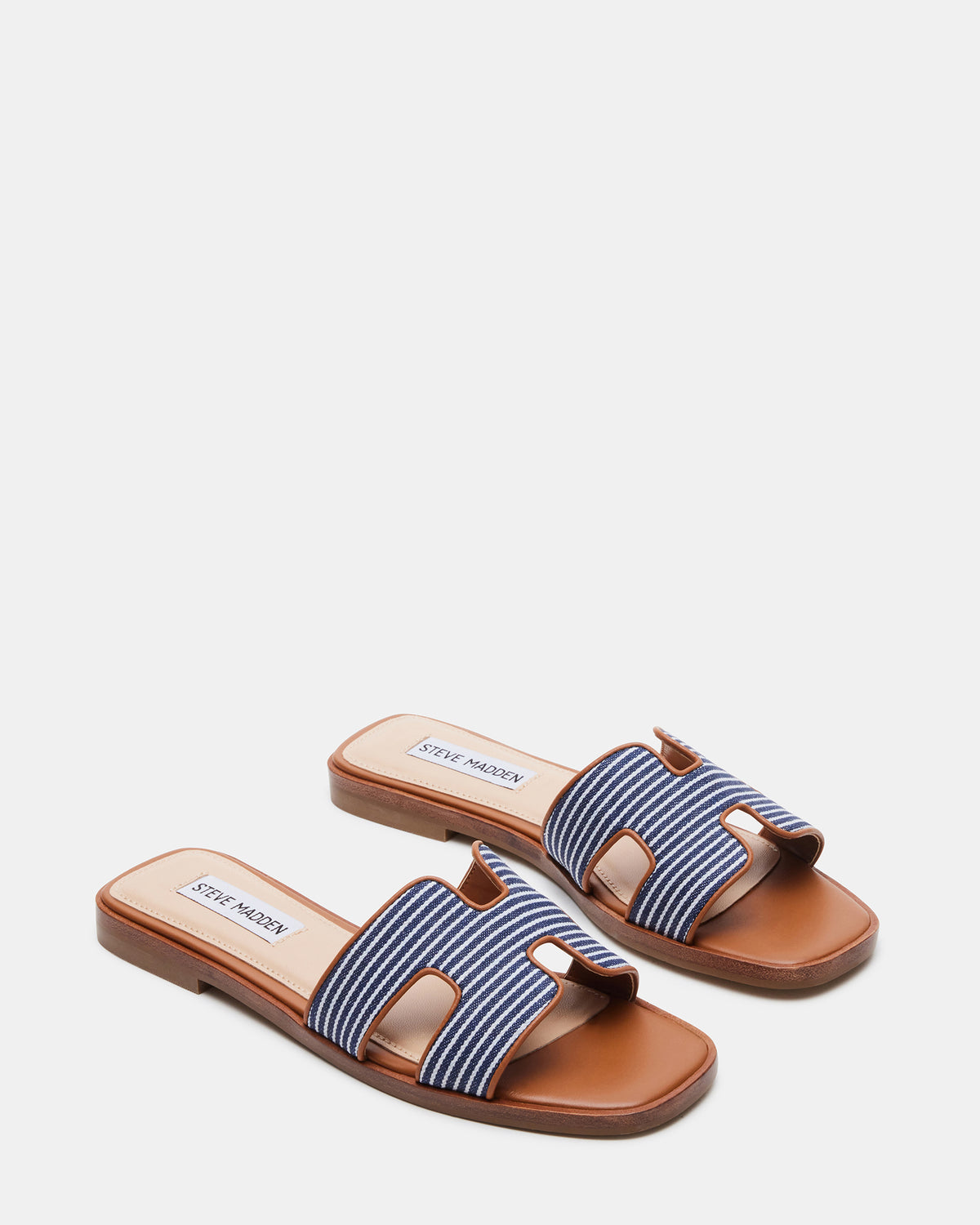 HADYN Navy Multi Sandal | Women's Designer Sandals – Steve Madden