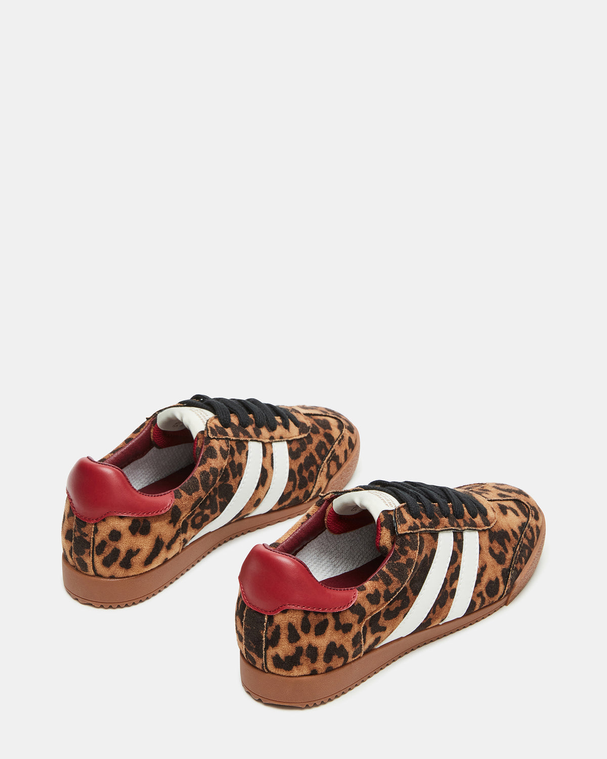HUDSIN Leopard Women's Lace-Up Low-Top Sneaker – Steve Madden