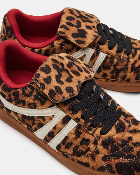 MADRID Leopard Low-Top Sneaker | Women's Sneakers – Steve Madden