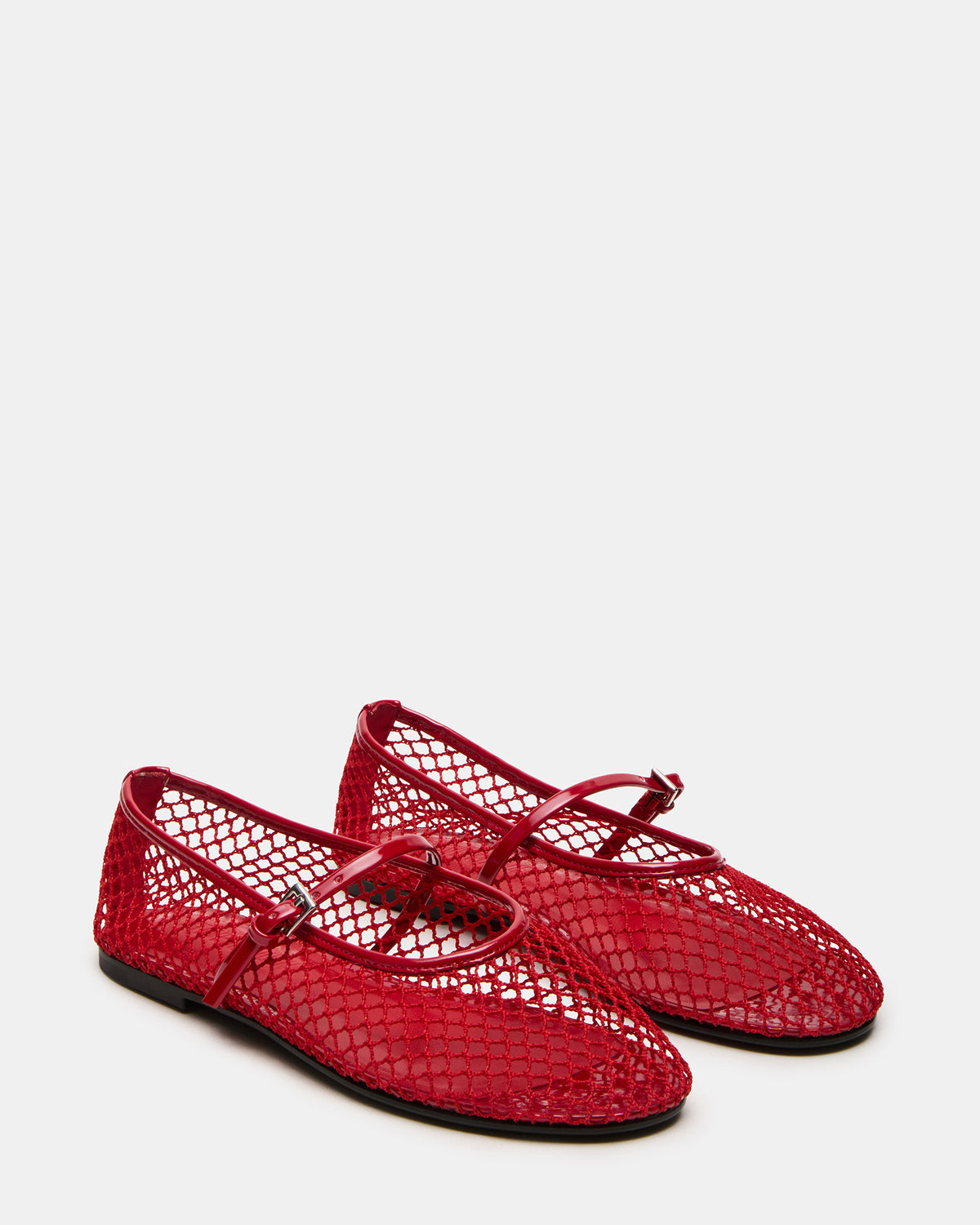 MAGS Red Mary Jane Ballet Flat | Women's Flats – Steve Madden