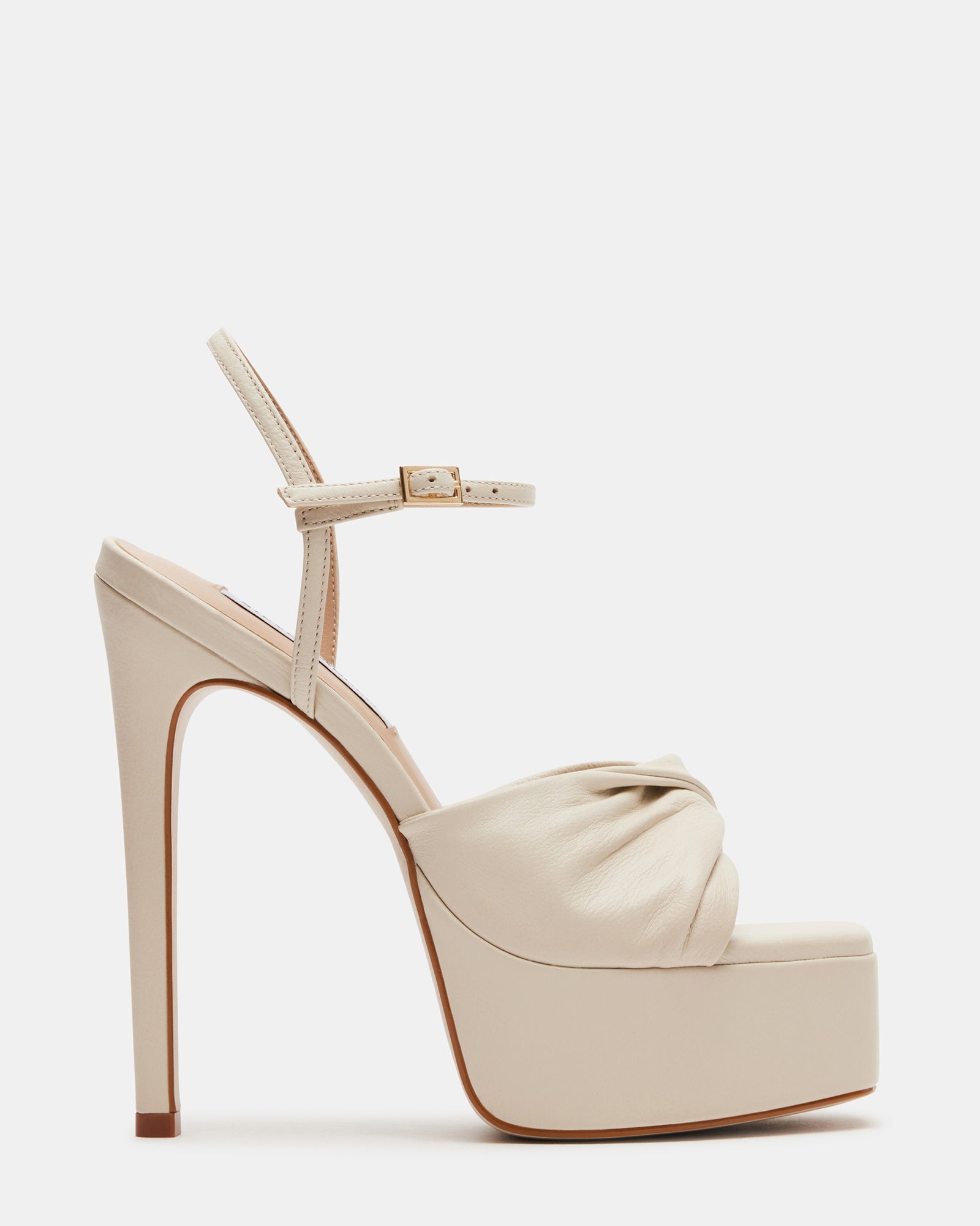 MARICELLA Bone Leather Platform Heel | Women's Heels – Steve Madden