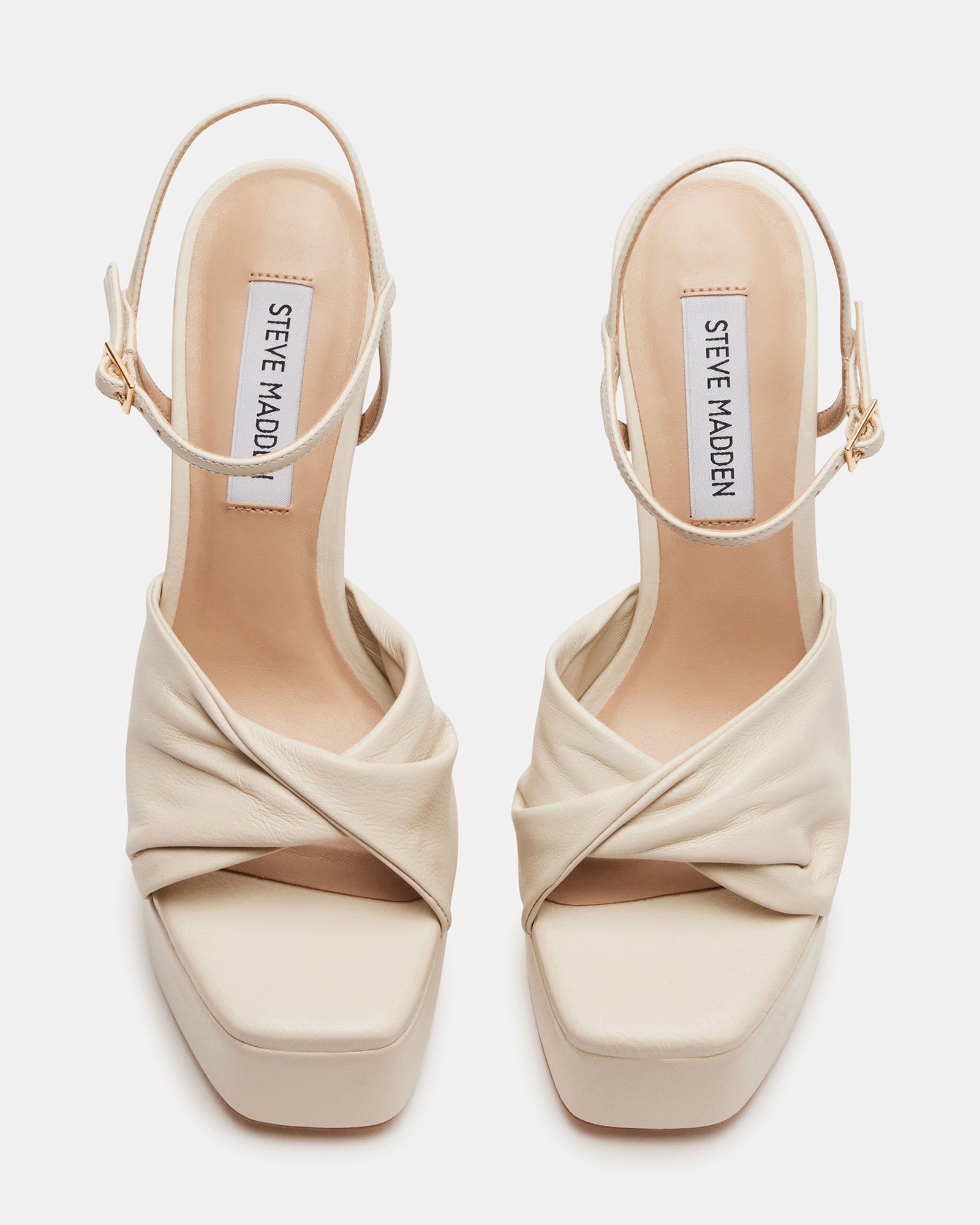 MARICELLA Bone Leather Platform Heel | Women's Heels – Steve Madden