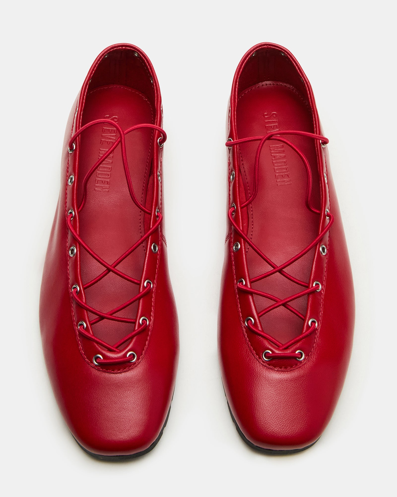 POINTE RED LEATHER