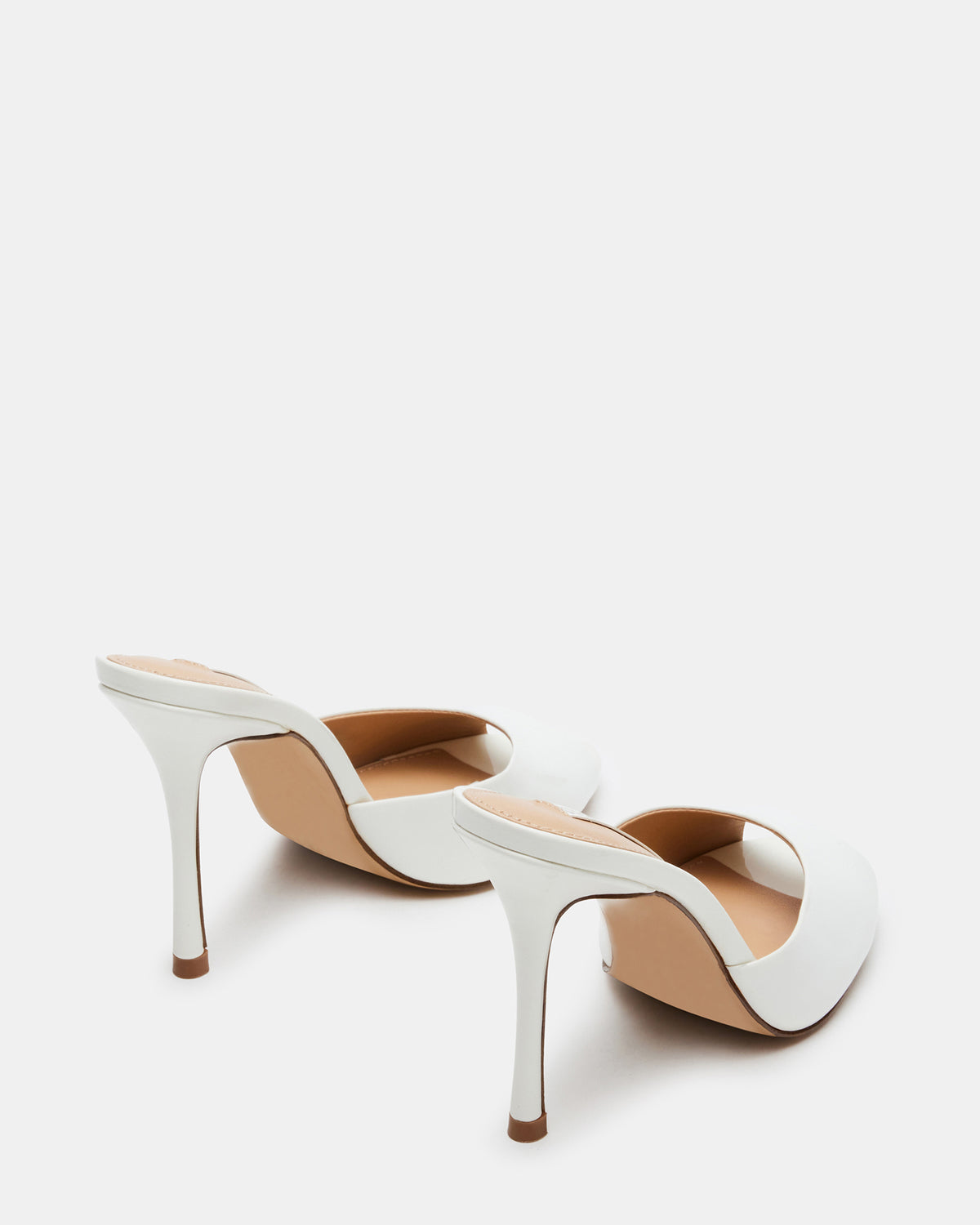 PRIYA White Patent Women's Mule – Steve Madden