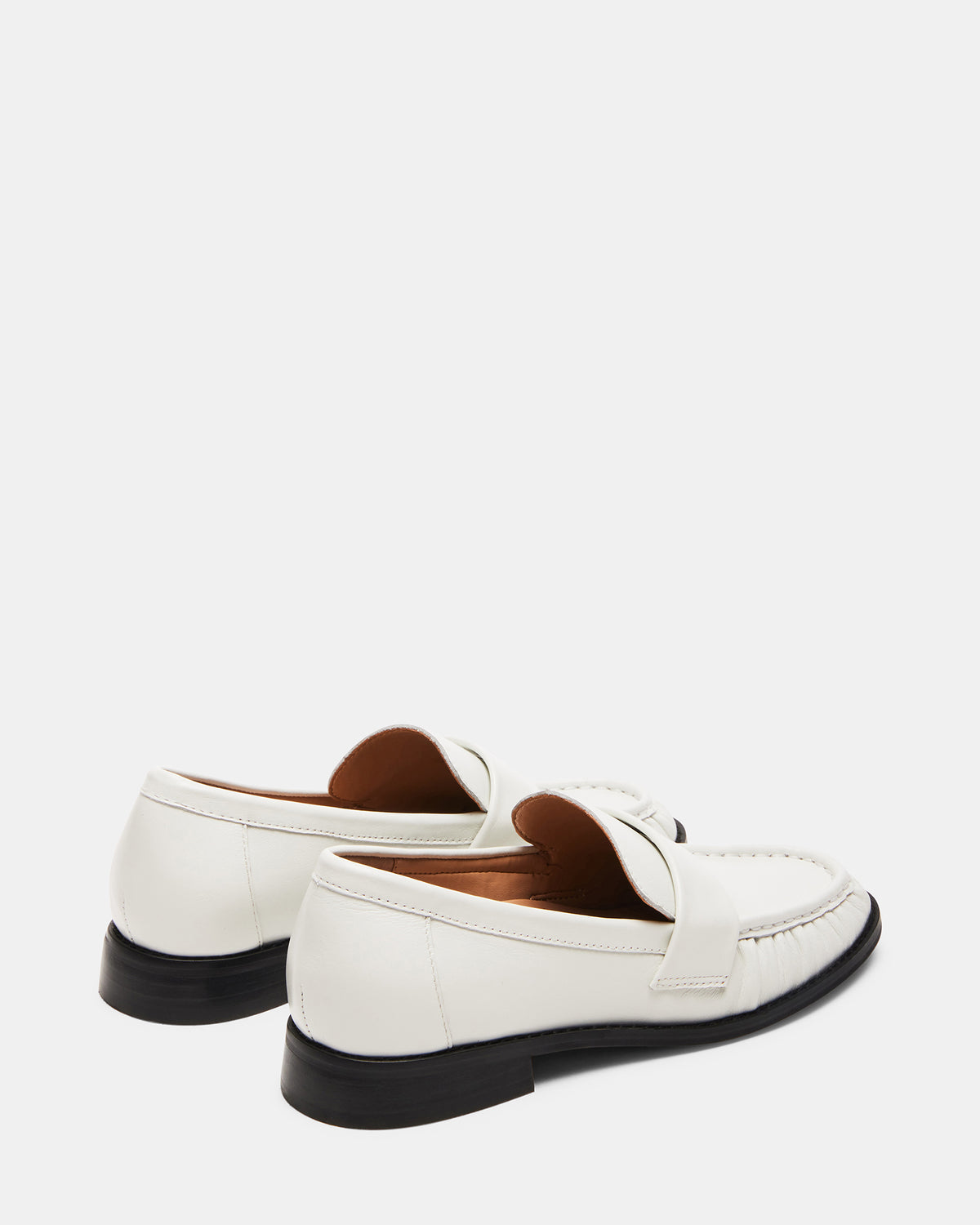 RIDLEY Ice Leather Tailored Loafer | Women's Loafers – Steve Madden