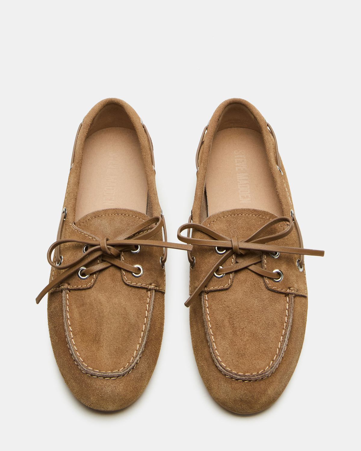 SAG Taupe Suede Women's Boat Shoe – Steve Madden