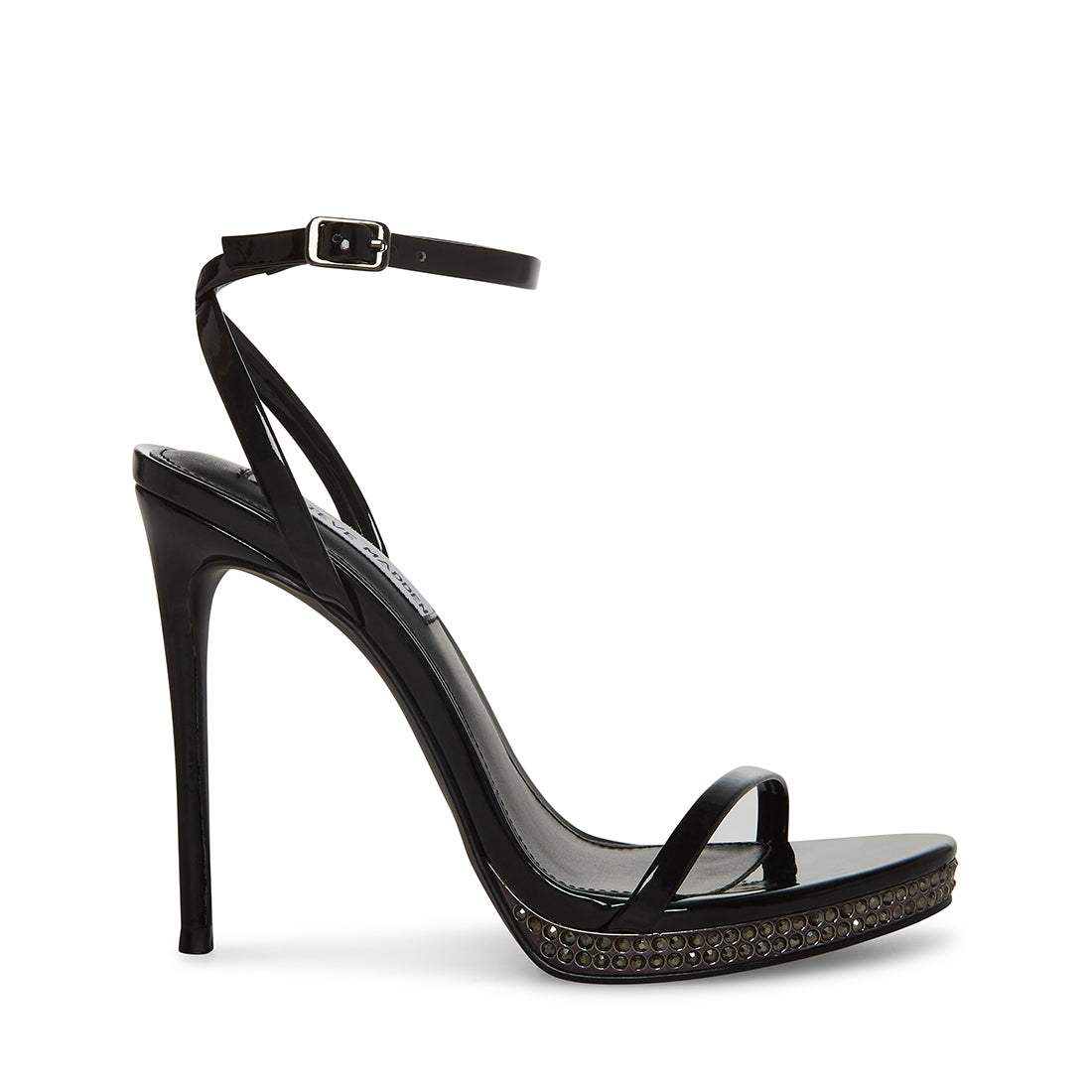 Black Stiletto Sandals