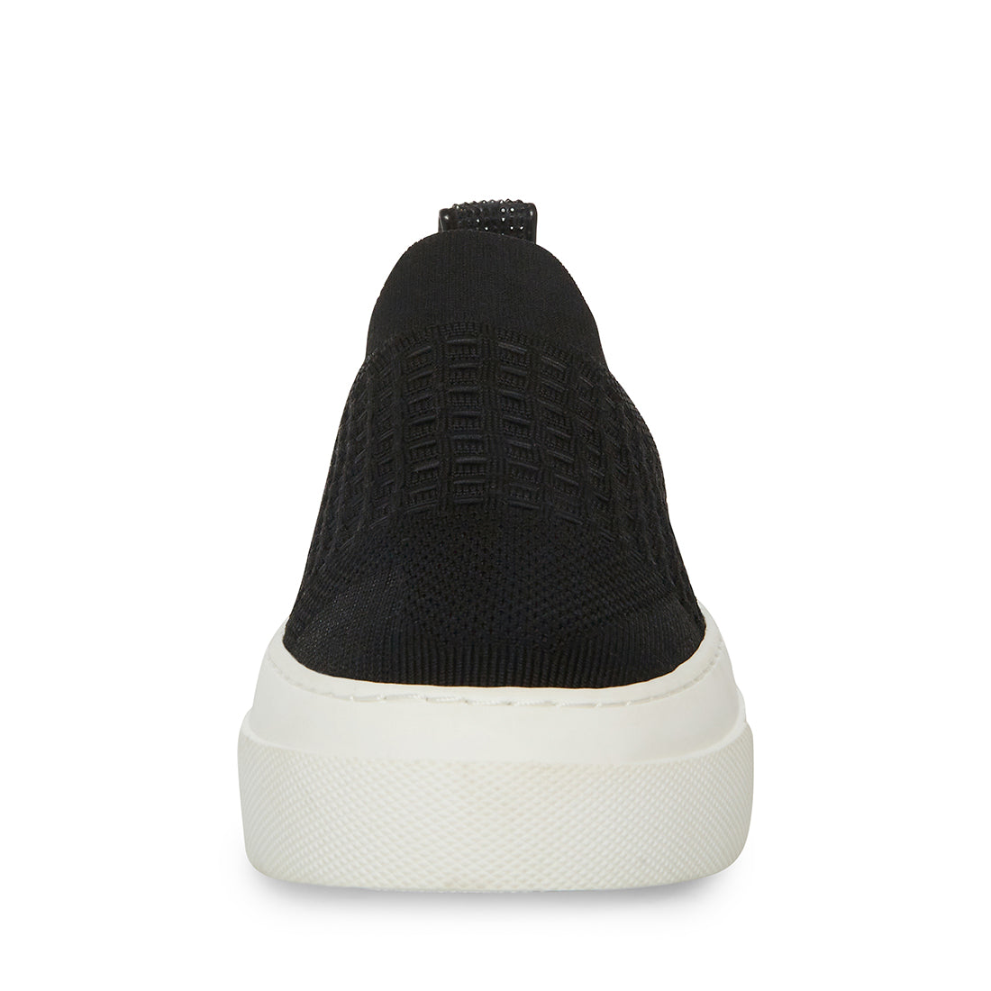SABINA Black Slip On Knit Sneaker | Women's Sneakers – Steve Madden